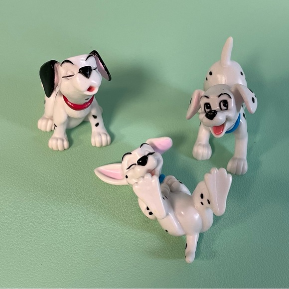 Disney | Toys | Disneys 1 Dalmatians Dog Figures Set Of 3 Toys Disney ...